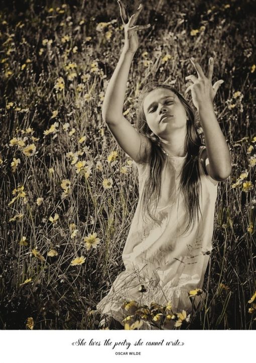 «She lives the poetry she cannot write.» OSCAR WILDE | Karen Niessen ...